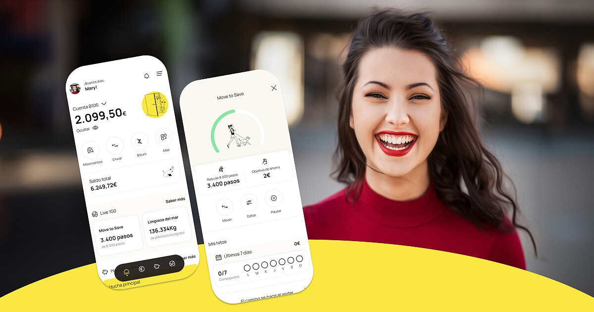 B100, el primer banco 100% digital que cuida de tu salud y de la salud ...